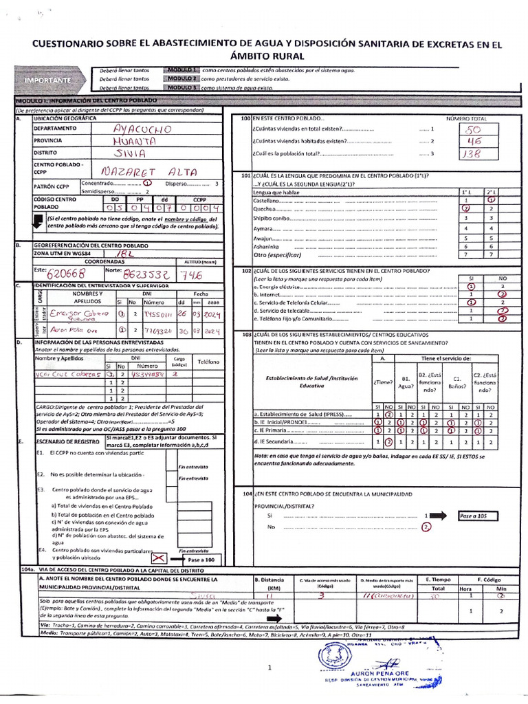 Nazaret Alta Modulo I, II y III 2024 | PDF