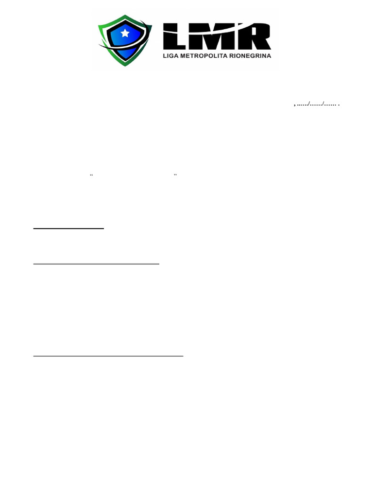 LMR 2024 Deslinde Responsabilidad La Metro Rionegrina | PDF