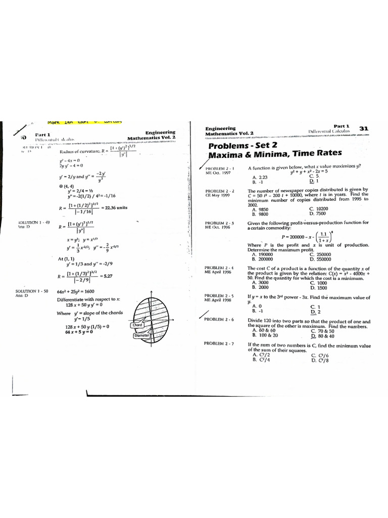 Differential Calculus | PDF
