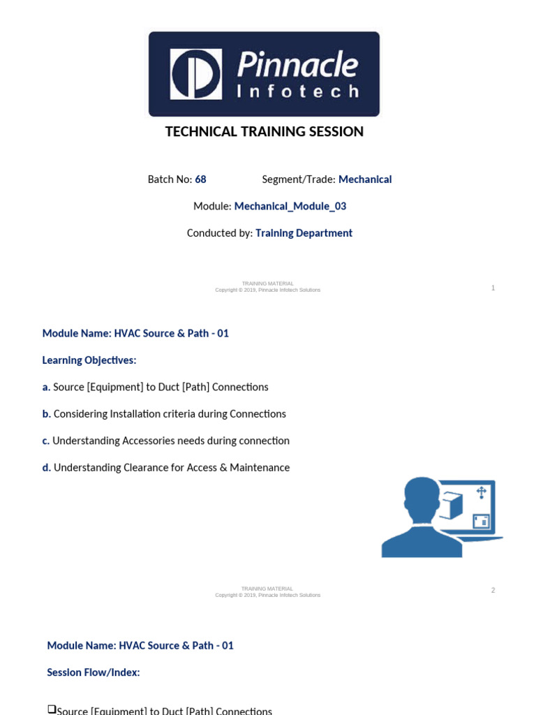 Mechanical Module 03 | PDF | Duct (Flow) | Building Engineering