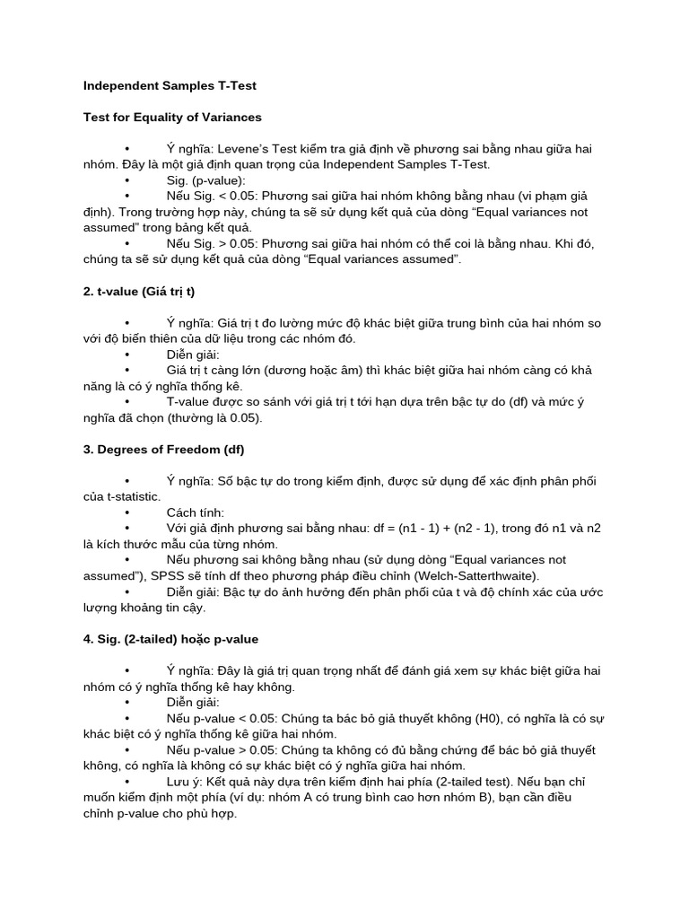 T Test | PDF