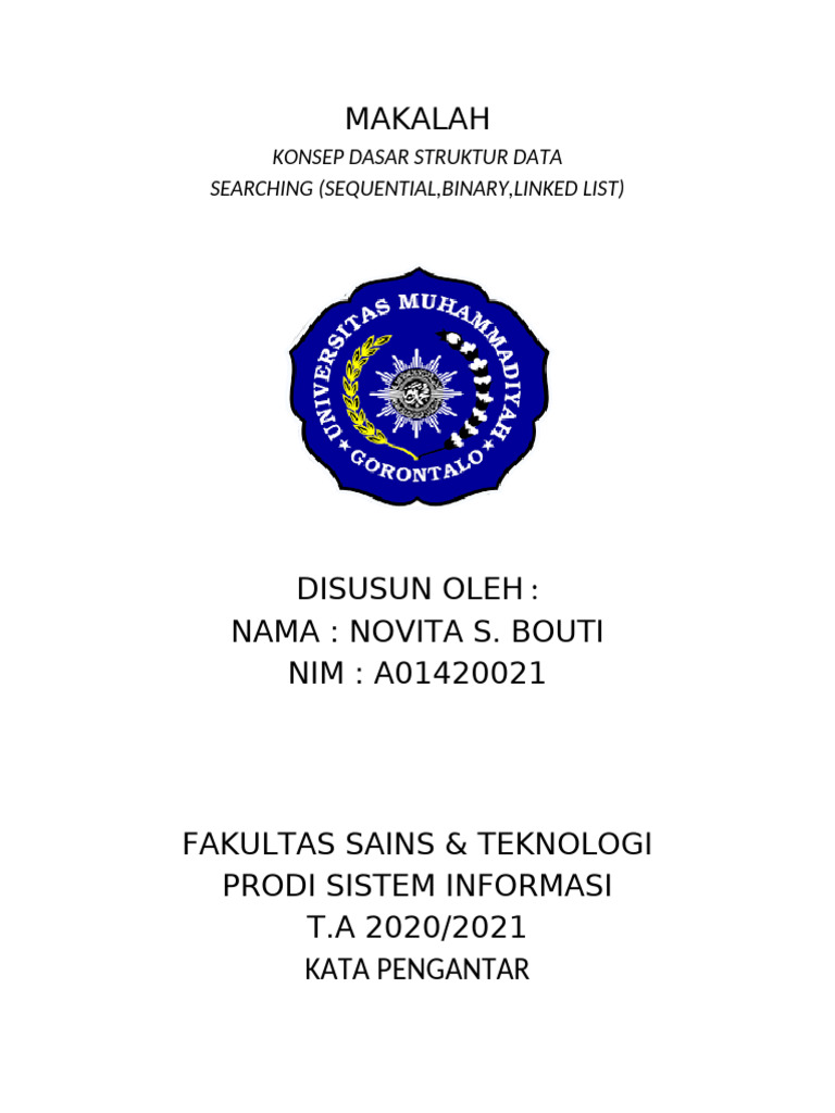 Makalah Struktur Data | PDF