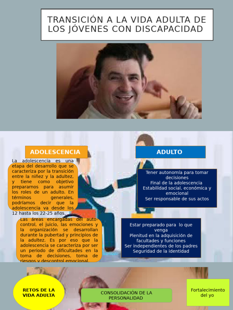Transición A La Vida Adulta de Los Jóvenes | PDF | Adultos | Invalidez