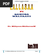 Tooftaa Lallabaa (Homiletics) | PDF