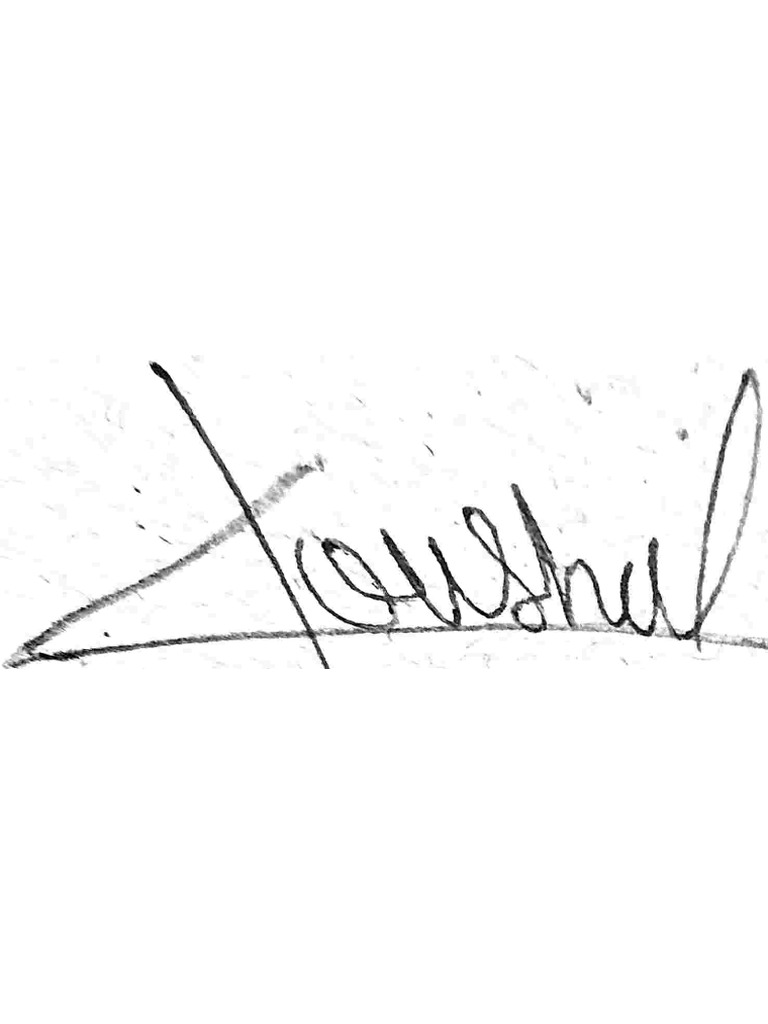 Signature of Koushal | PDF