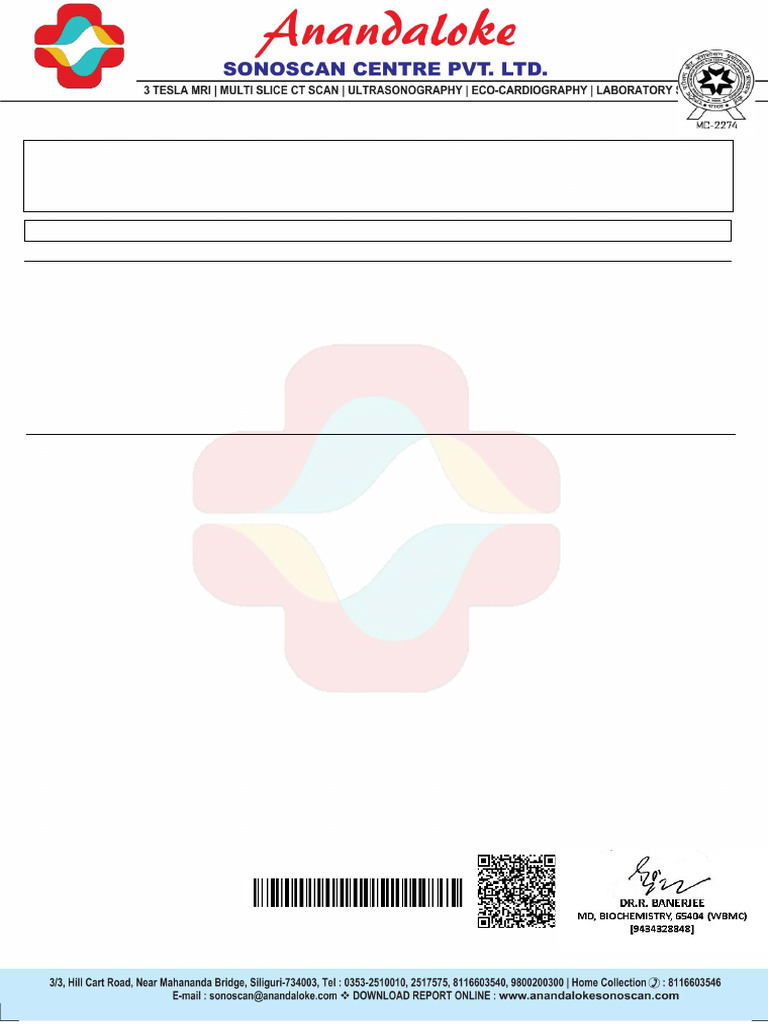 labreportnew (3) | PDF | Creatinine | Clinical Medicine