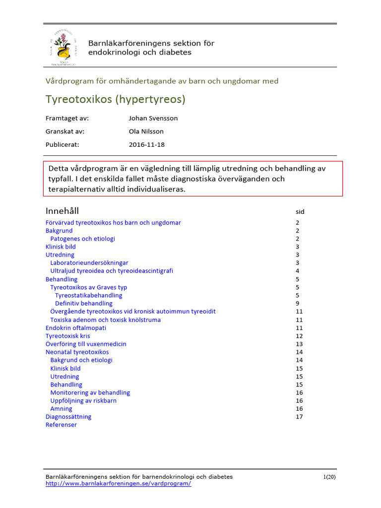Endo Hypertyreos BLF | PDF