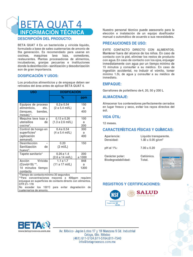 FT Beta Quat 4 P102 | PDF