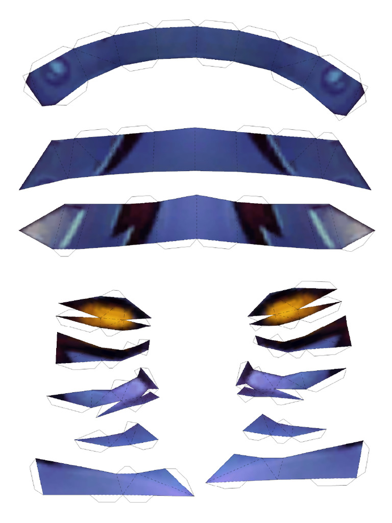 Papercraft de Jinx en LoL | PDF