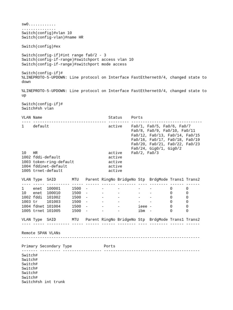 stp lab 4 | PDF | Network Switch | Internet Architecture