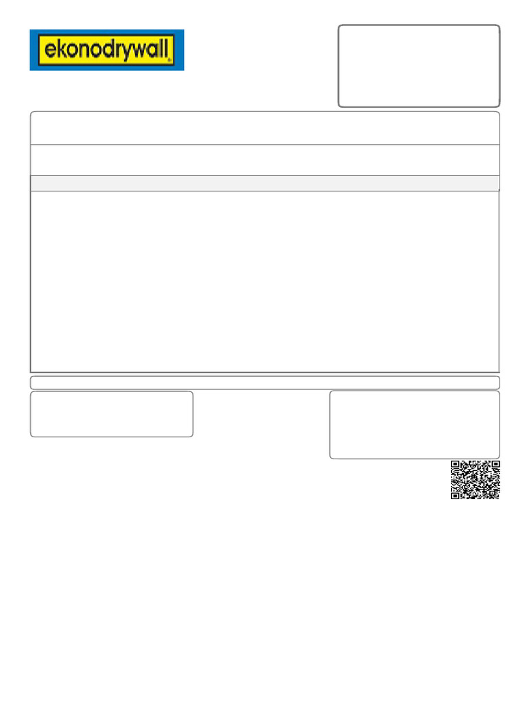 Factura de Gyplac y Materiales Ekonodrywall | PDF | Tecnología bancaria ...