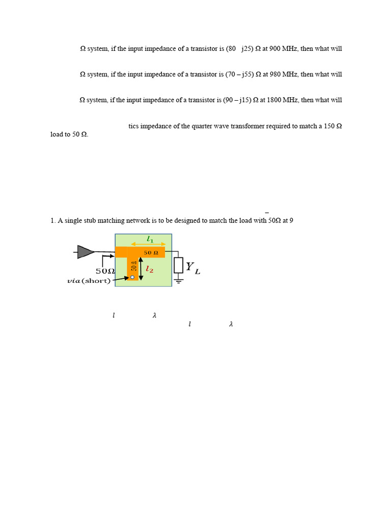Microwave Engineering Assignment-6 | PDF