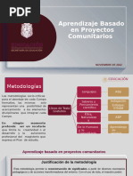 EXPLICACION Y EJEMPLO - Aprendizaje Basado en Proyectos Comunitarios (SECUNDARIA) | PDF ...