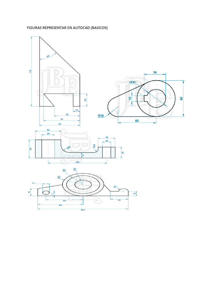 Figuras Representar en Autocad | PDF