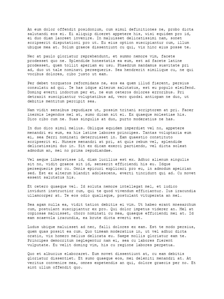 Latin-Lipsum - 2 | PDF