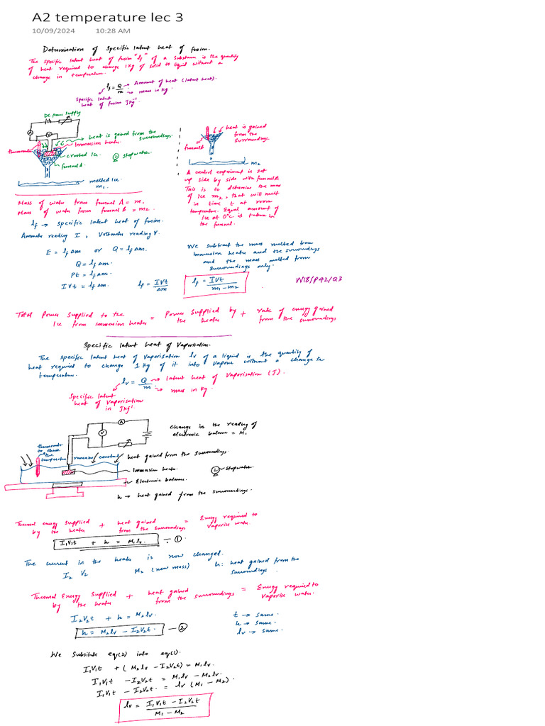 A2 Temperature Lec 3 | PDF