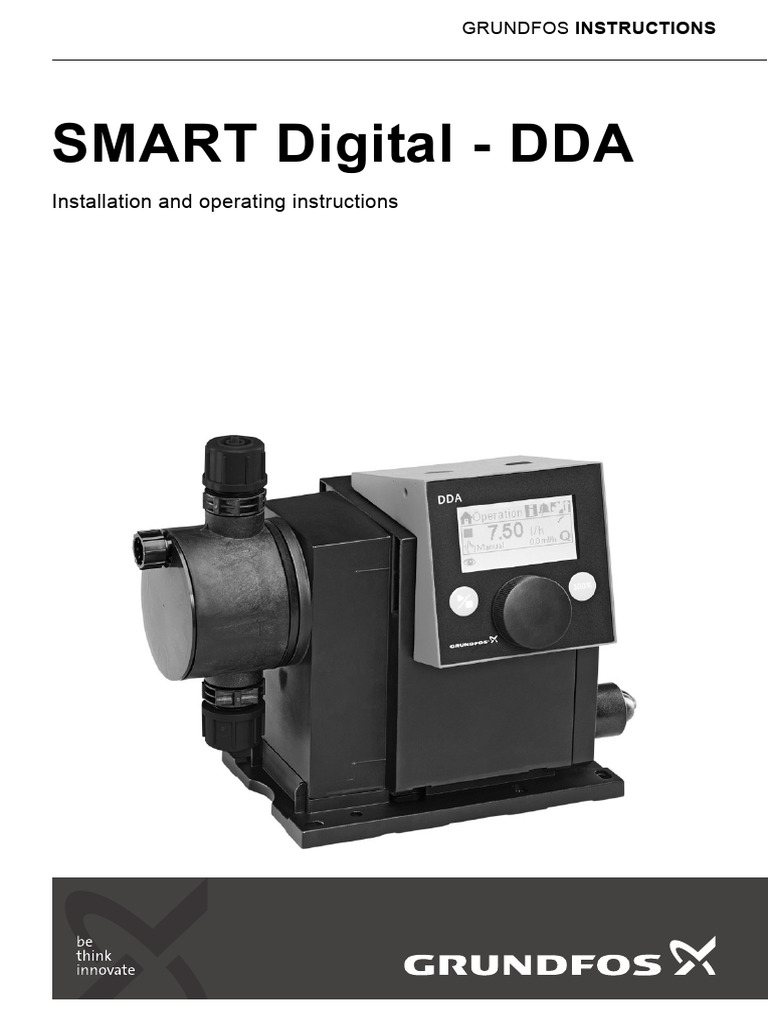 Grundfos DDA 7516 | PDF | Pump | Safety