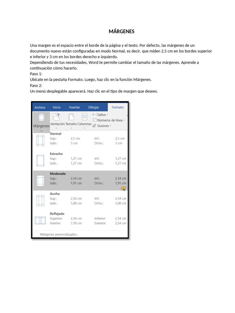 MÁRGENES | PDF