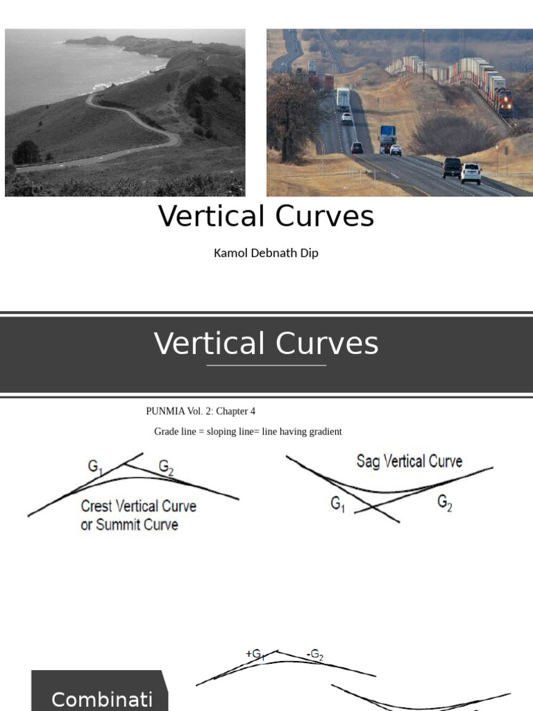 Vertical Curves | PDF | Tangent | Slope