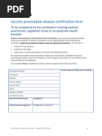 SA Health Immunisation Screening Form | PDF | Vaccines | Hepatitis B