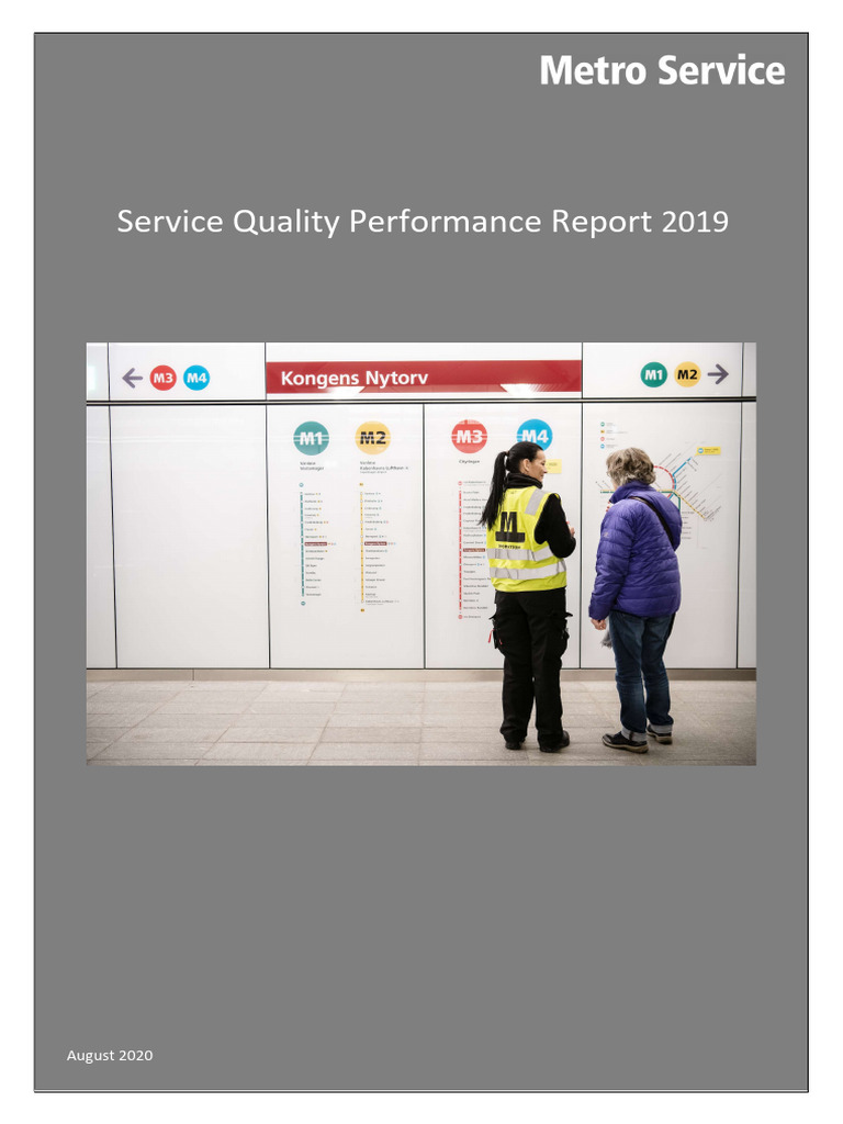 Passenger Service Quality Report 2019 | PDF | Rapid Transit | Bus