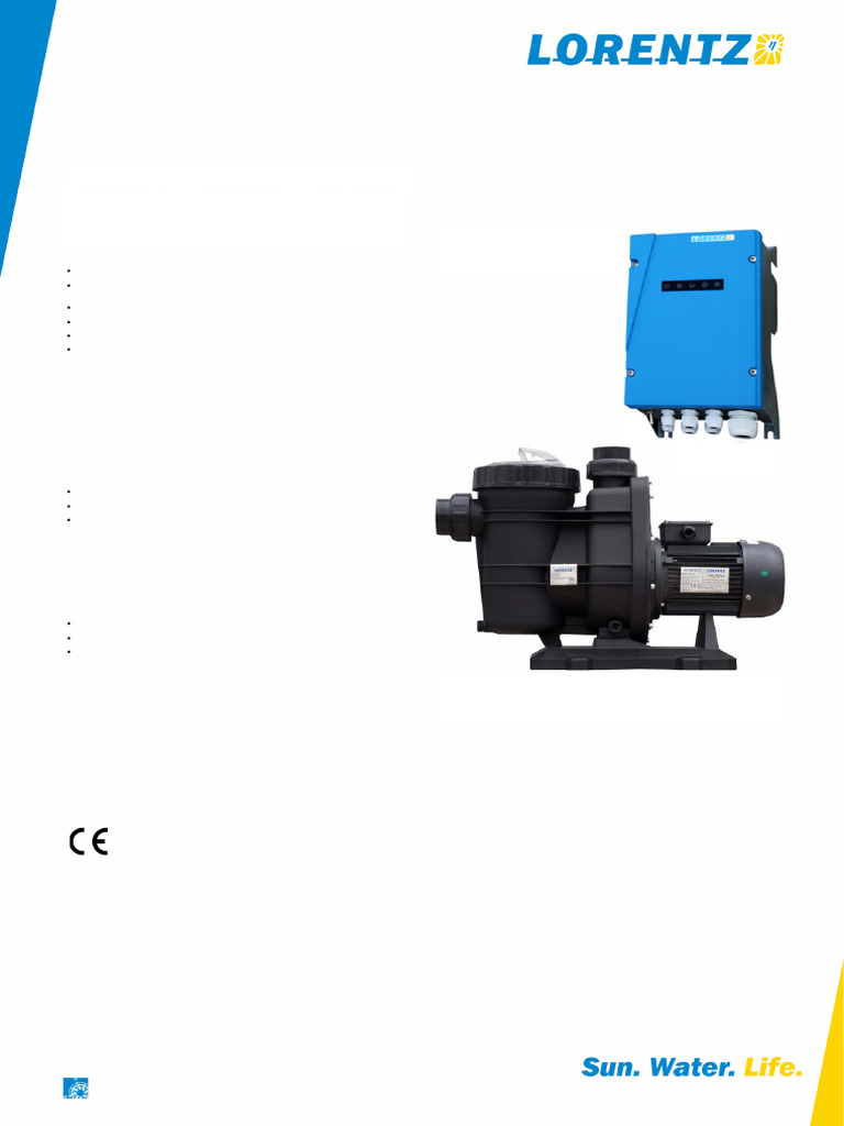 LORENTZ - PS2-1800 - cs-37-1 - Pi - Es - Ver310135 | PDF | Electricidad | Ingenieria Eléctrica