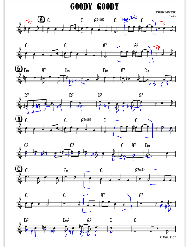 Goody Goody - 2 Horns in BB | PDF