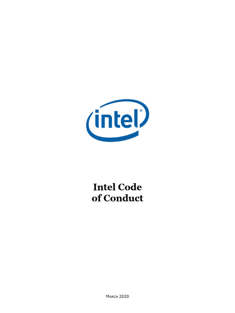 Intel Code of Ethical Conduct | PDF | Bribery | Supply Chain