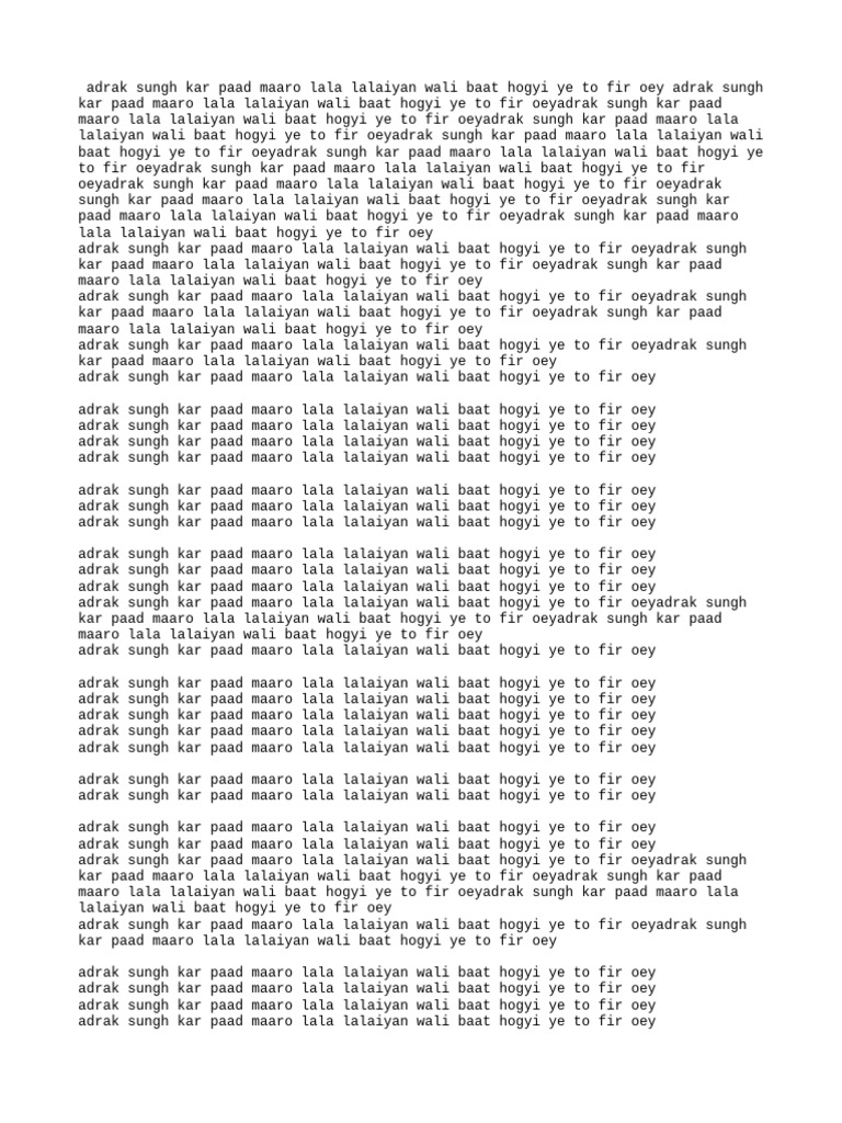 Adrak | PDF