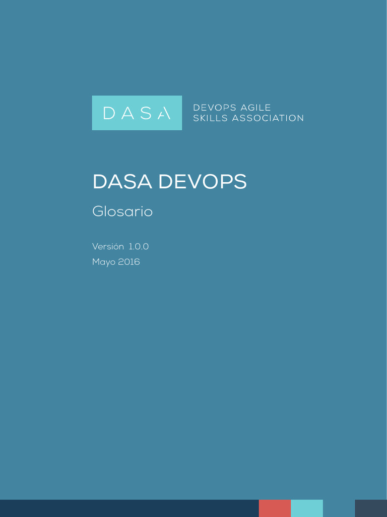 DASA DevOps Fundamentals - Glossary-Spanish | PDF | Scrum (desarrollo ...