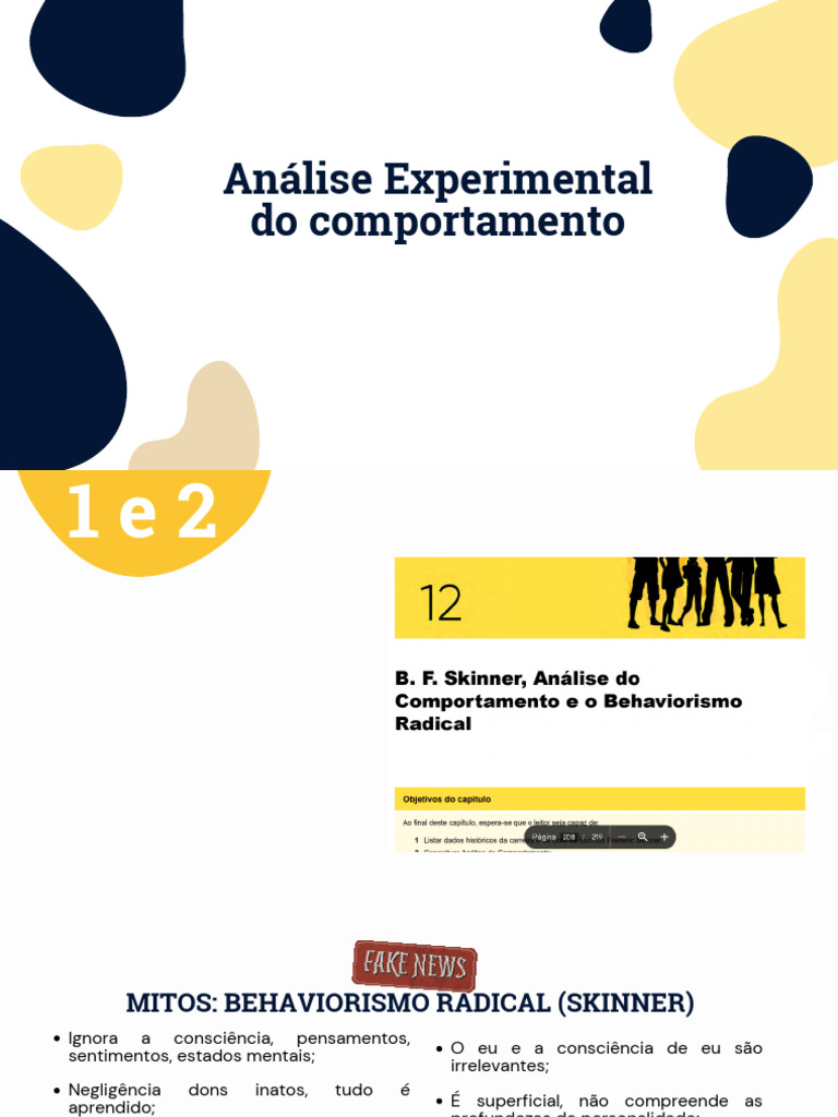 Aec 1 | PDF | Behaviorismo | Psicologia