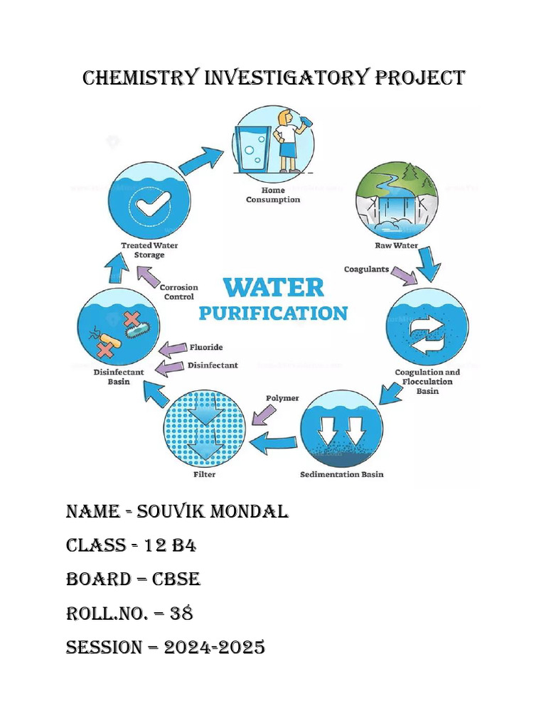 Water Purification Methods Study | PDF | Water Purification | Chemistry