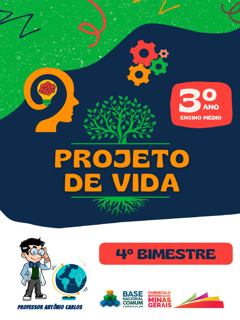 Apostila - Projeto de Vida - 4º Bimestre - 3º Ano - Ensino Médio - 4º ...
