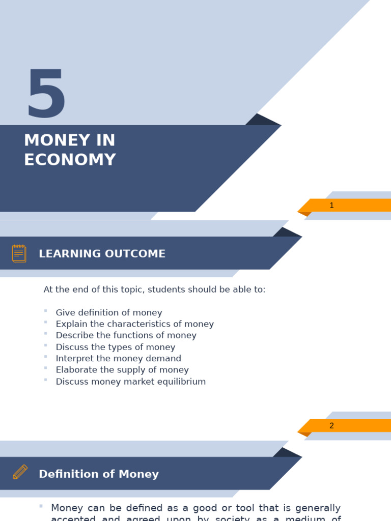 Understanding Money in the Economy | PDF | Money | Money Supply
