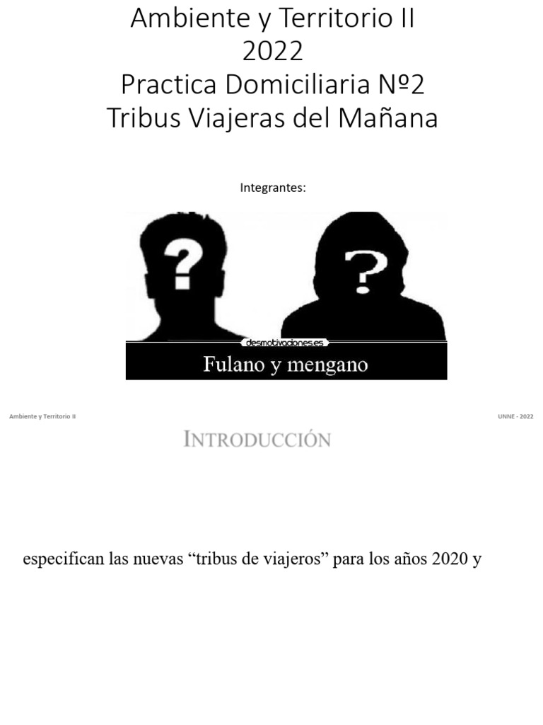 Practica 2 - Tribus 2022 | PDF