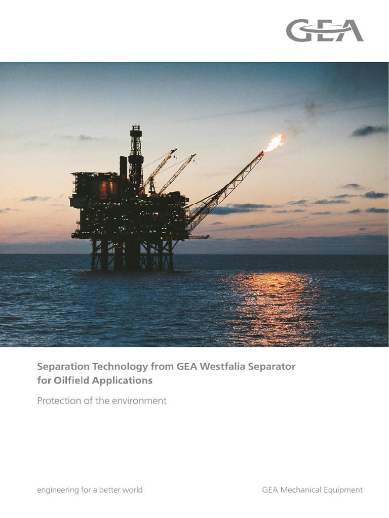 Separation Technology Oilfield 20p OI 13 05 0014 | PDF