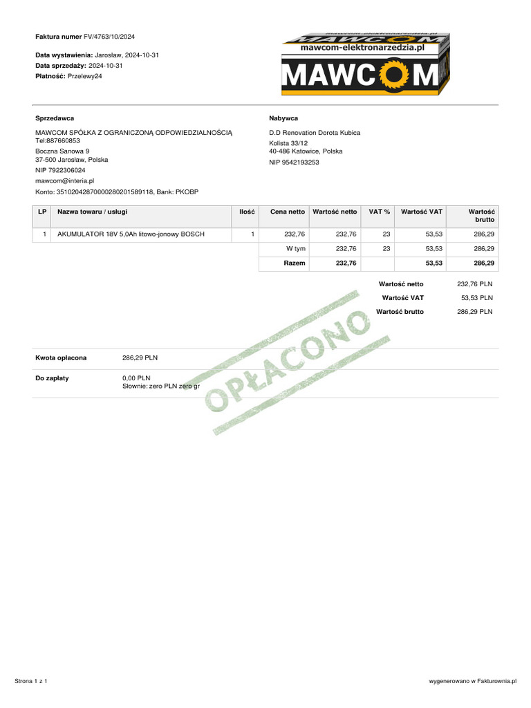 FV 4763 10 2024 | PDF