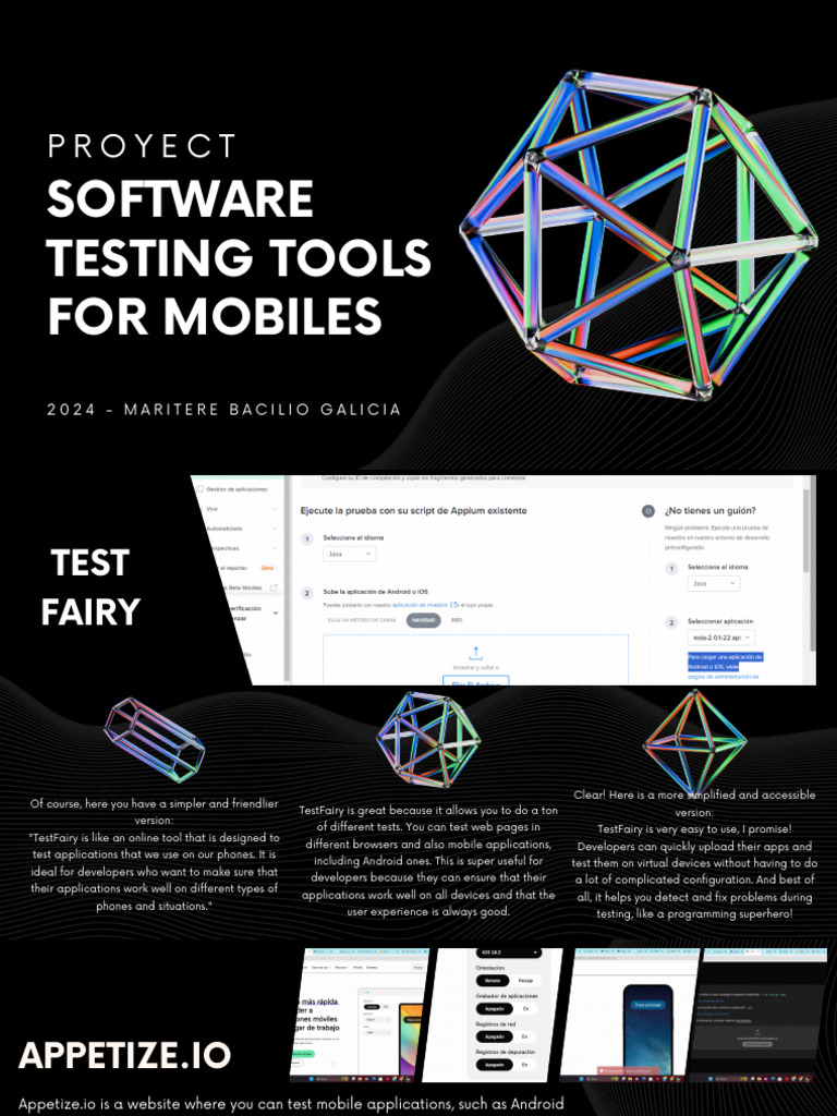Mobile App Testing Tools Overview | PDF | Mobile App | Android ...