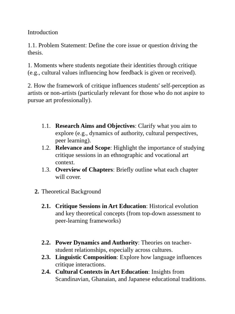 structure attempt 2 | PDF | Ethnography | Theory