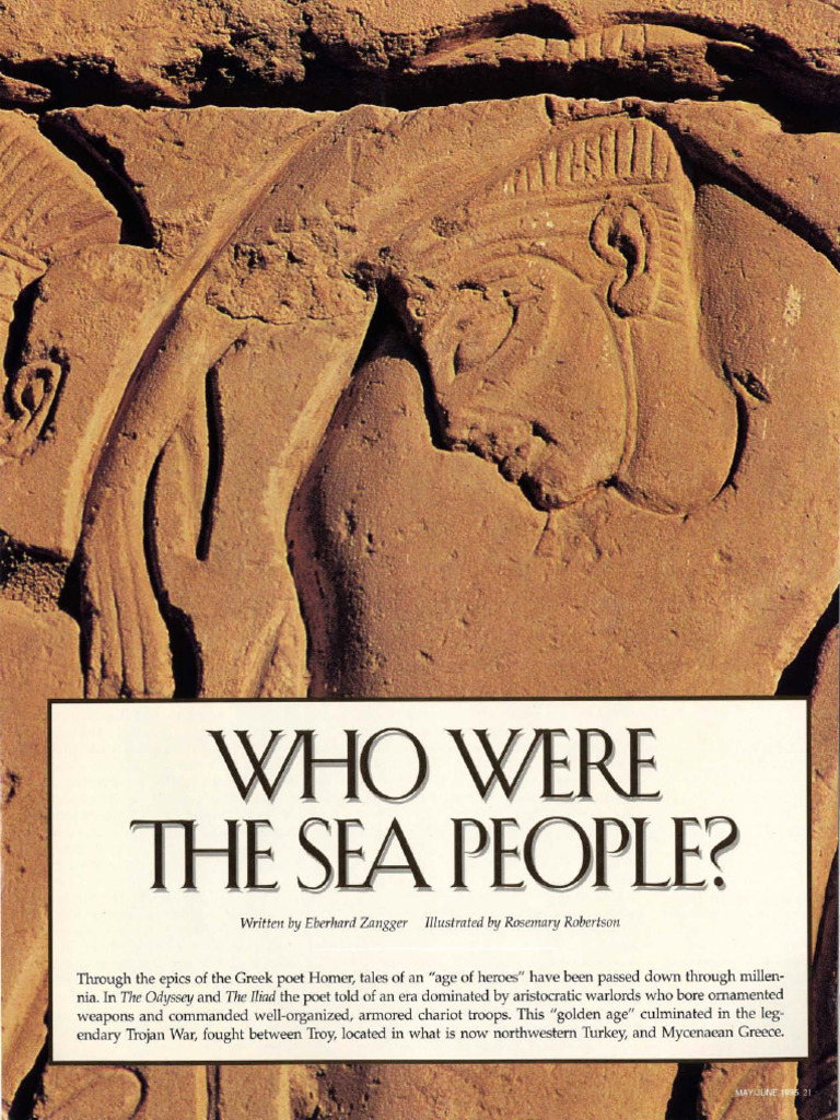 Who Were The Sea People | PDF