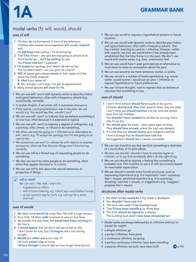 Advanced Grammar and Vocabulary | PDF