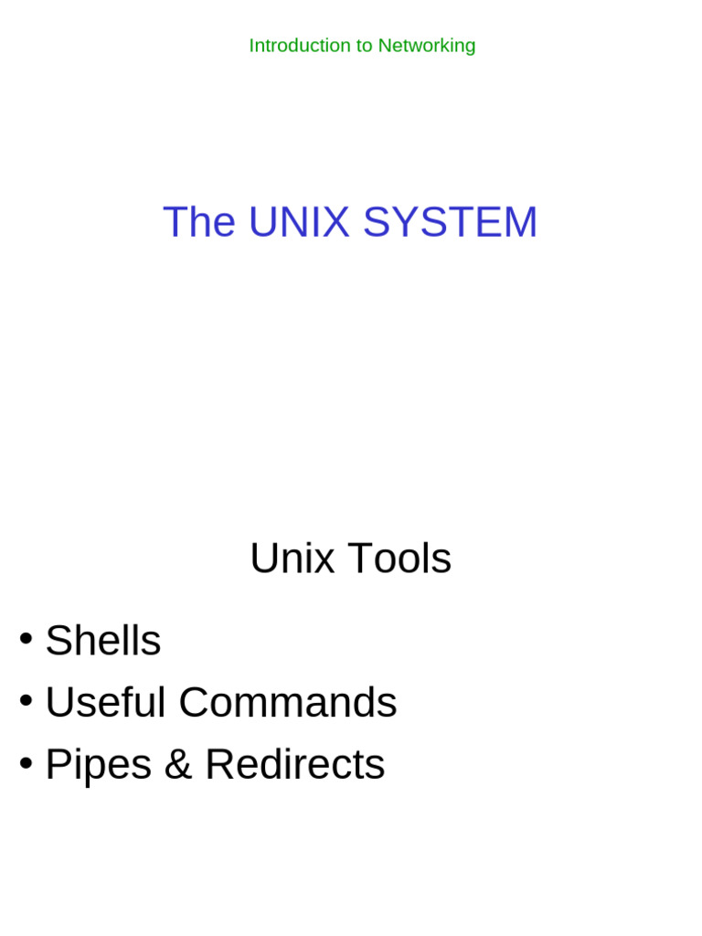 Proj2-The Unix System | PDF | Computer File | Unix