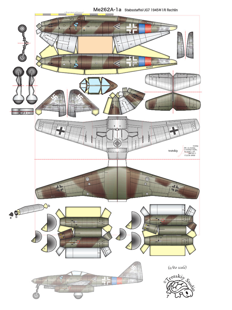 Me262a1a jg7 A v20 | PDF