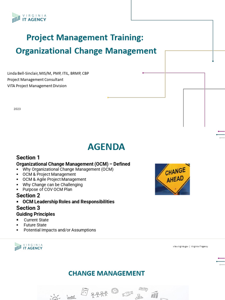 PMTraining Organizational Change Management - Presentation | PDF | Agile Software Development ...