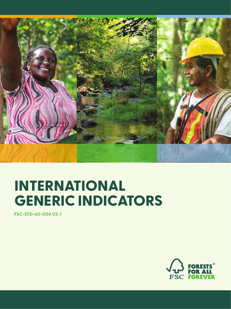 FSC-STD-60-004 V2-1 en International Generic Indicators | PDF | Forest ...