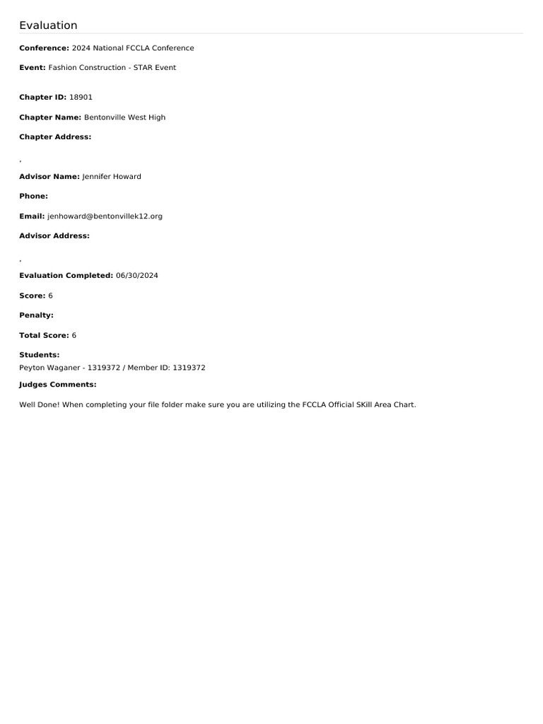 Evaluation | PDF | Computing