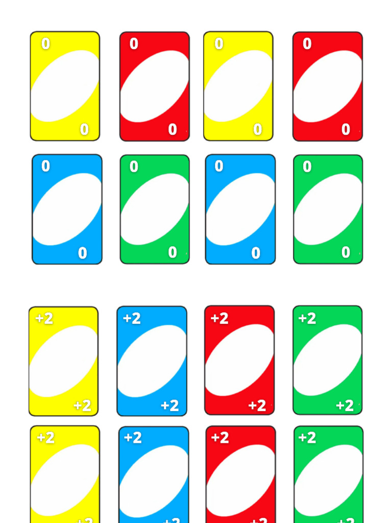 Copia de Plantilla Cartas Del UNO | PDF