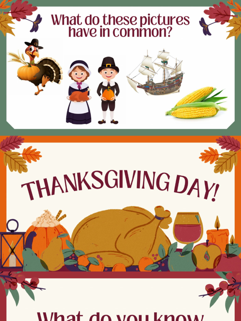 Thanksgiving Day | PDF