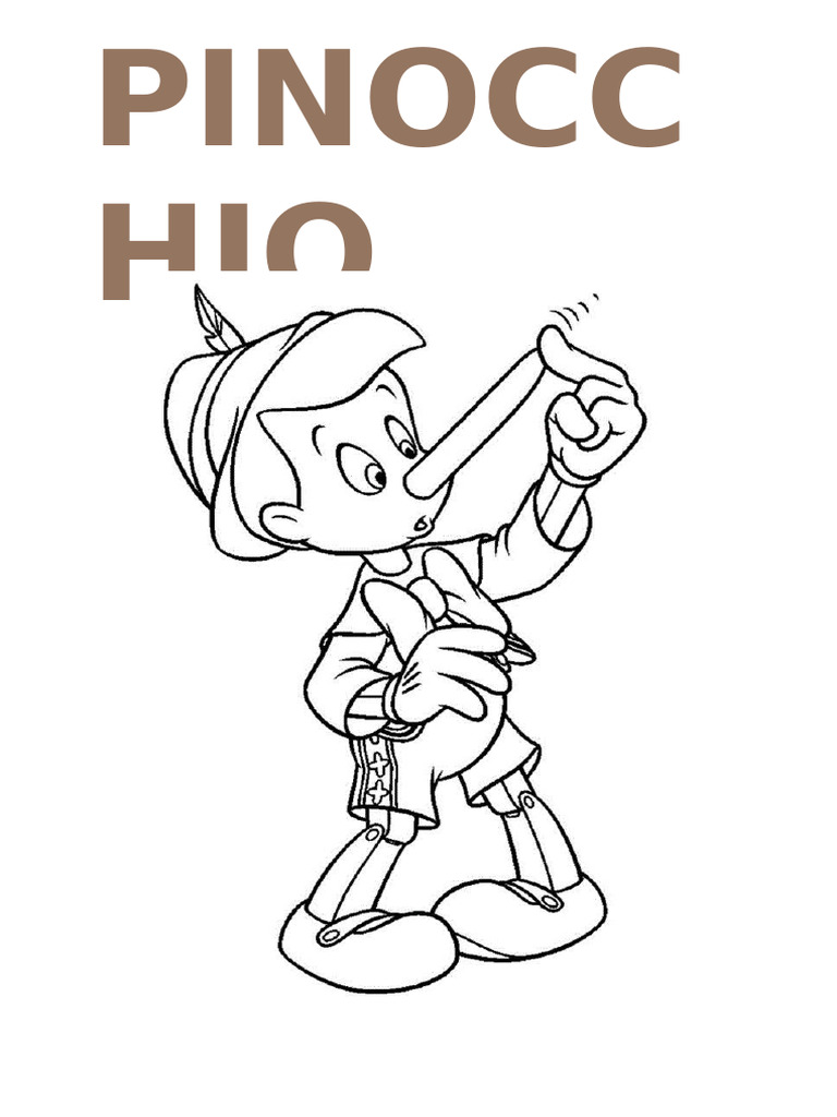 Pinocchio Pdf Pinocchio