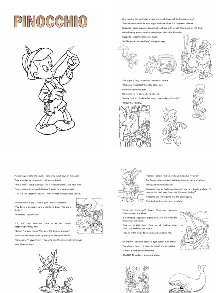 Pinocchio Story | PDF